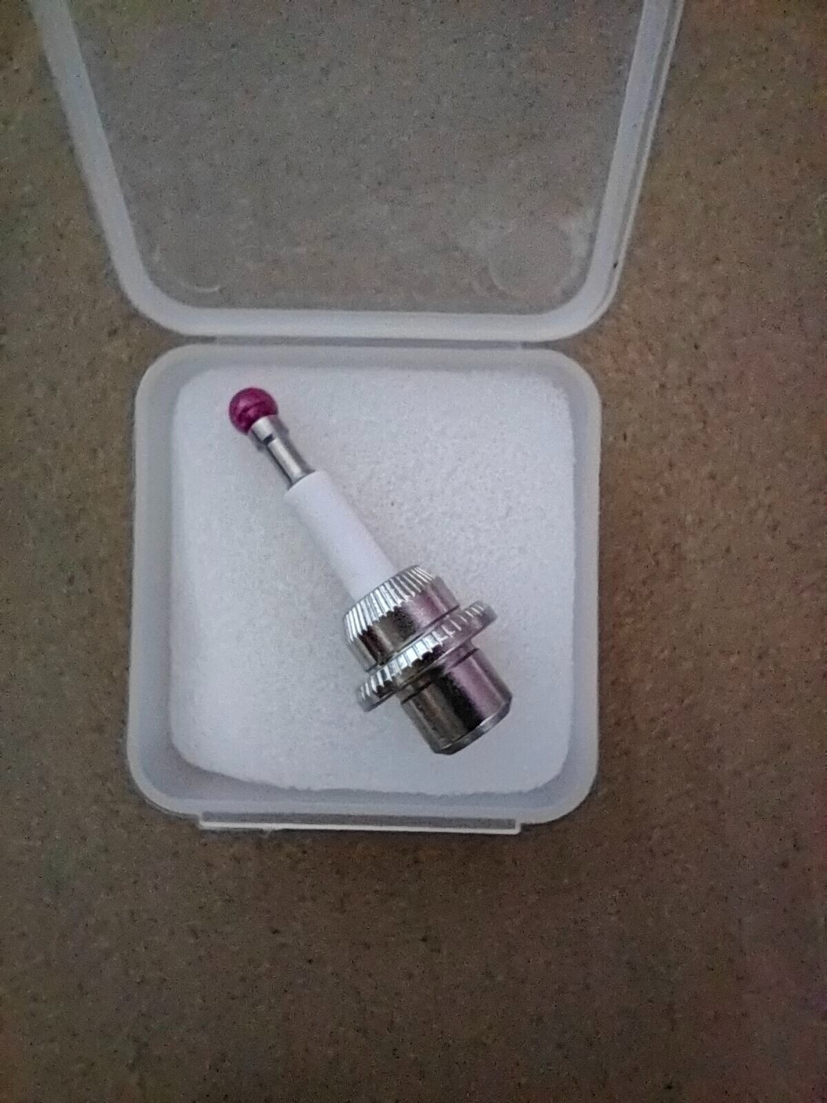 3PC CMM Touch Probe Stylus 4mm Ruby Ball Ceramic stem For 3D Sensor 80. ...