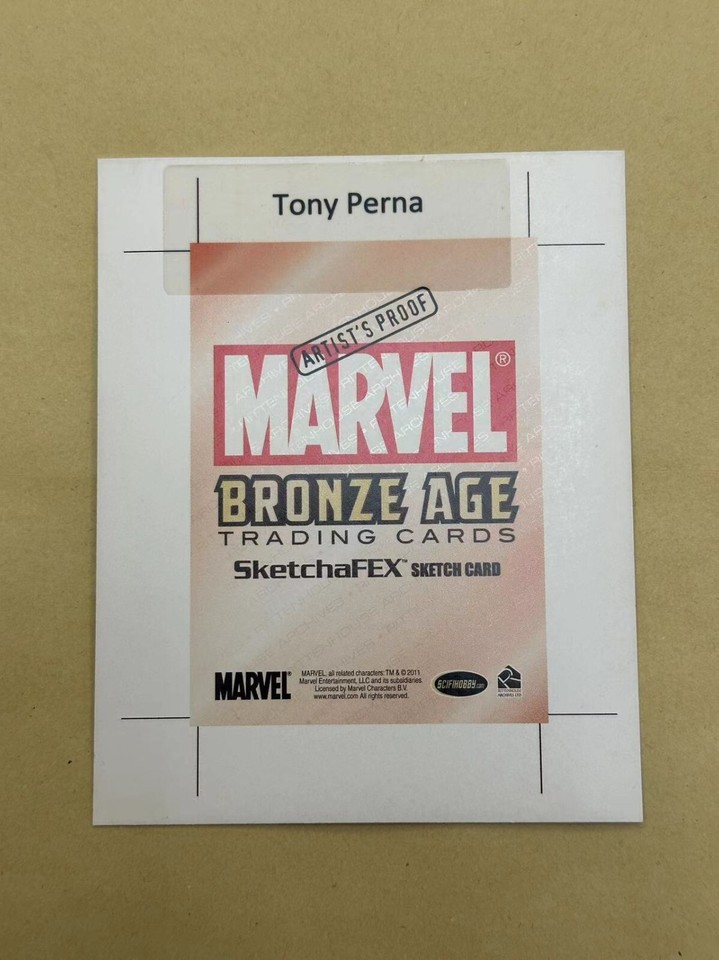 2011 Rittenhouse Marvel Bronze Age Uncut Sketch Card Venom Family by ...