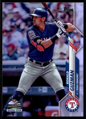 2020 Topps Rainbow Foil Ronald Guzman G36 Texas Rangers #609 | eBay