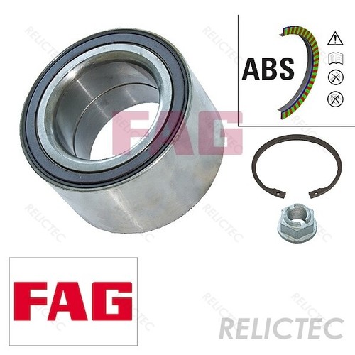 Rear Wheel Bearing Kit MB:W251 V251,W164,X164,R,ML,GL A1649810106 ...