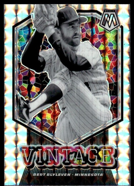 2021 Panini Mosaic - Vintage Mosaic #V11 Bert Blyleven for sale online ...