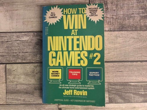 How to Win at Nintendo Games 2 by Rovin, Jeff St Martins Mass Market ...