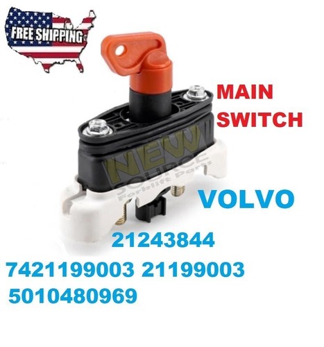 21243844 21199003 VOLVO FH/FM/FL/FE TRUCKS MAIN BATTERY SAFETY SWITCH ...
