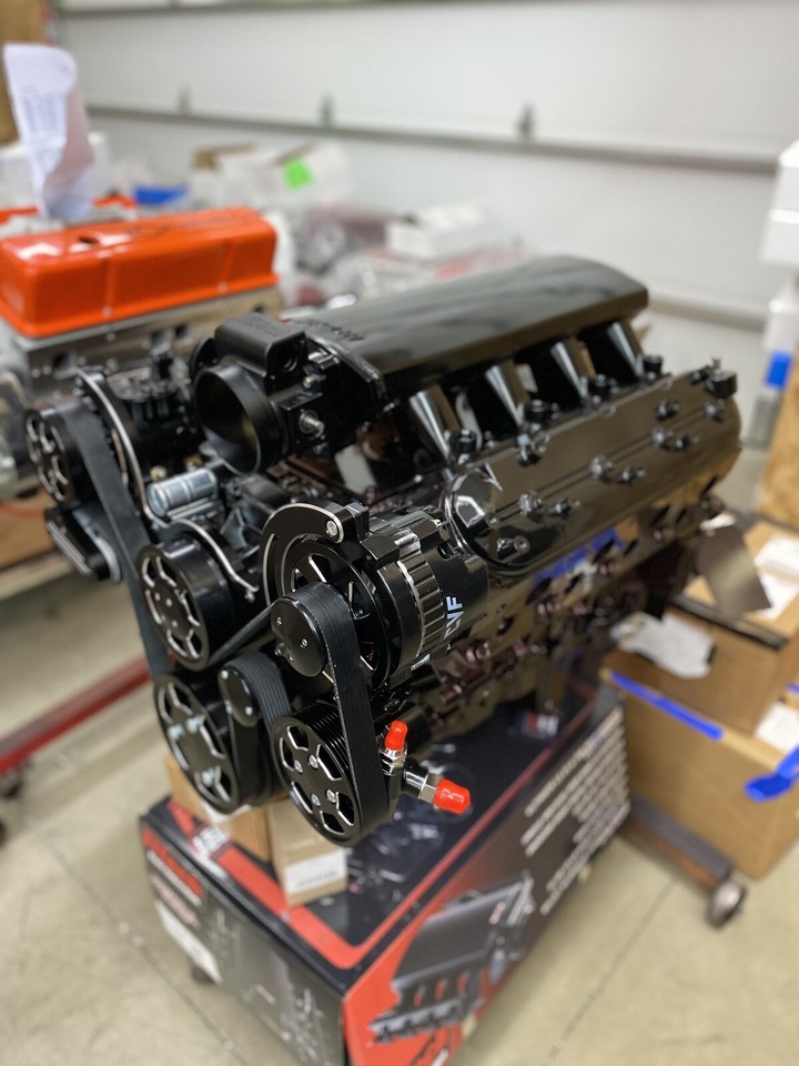 LS 383 CHEVY Stroker 500-600HP COMPLETE CRATE ENGINE PRO-BUILT ALL ...