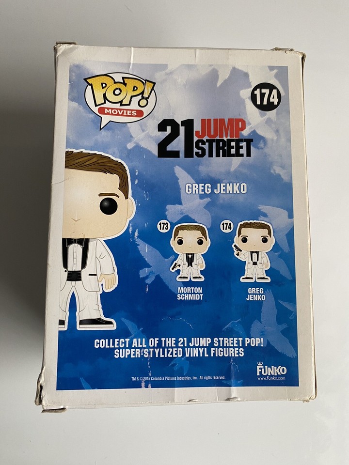 Funko POP! Movies 21 Jump Street Greg Jenko #174 Vinyl Figure Wear On ...