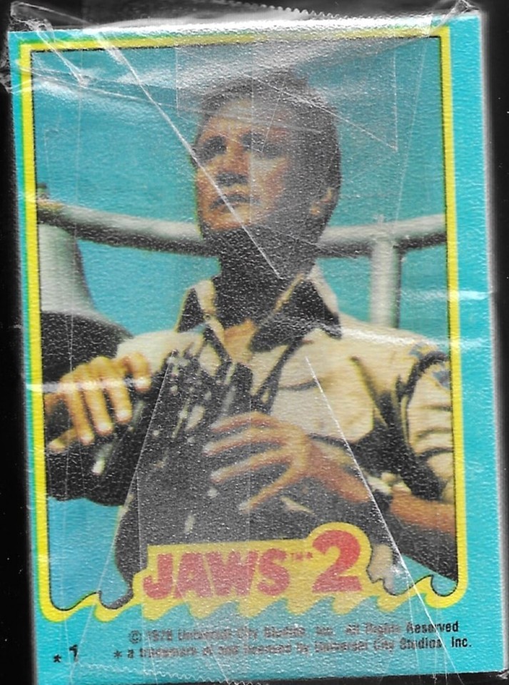 1978 Jaws 2 Trading Cards Set plus 11 stickers | eBay