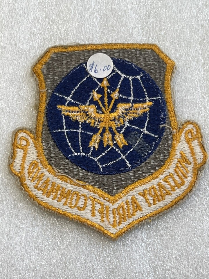 MILITARY AIRLIFT COMMAND Uniform Badge PATCH USAF Air Force Wings ...