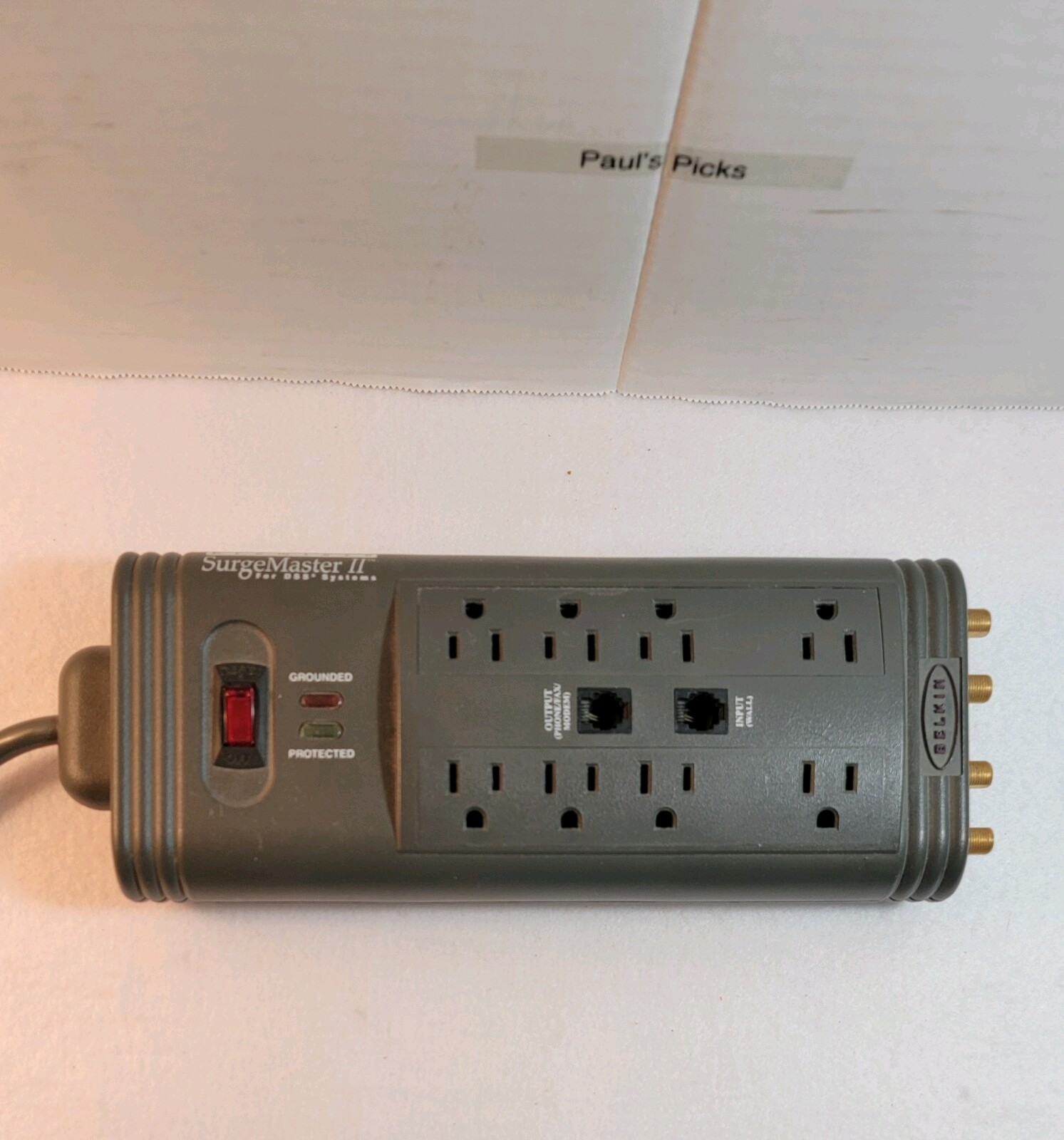 SurgeMaster Belkin II Premium For DSS Systems. Model F5C695-DSS. | eBay