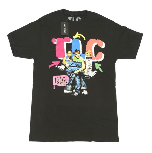 TLC Group 1992 Black Vintage Retro Hip Hop T-Shirt Size: Large. | eBay