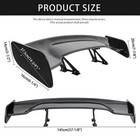 For Hyundai Elantra N 57" Carbon Fiber GT Style Rear Car Trunk Spoiler ...
