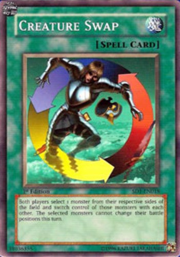 Creature Swap - SD2-EN020 - Common - 1st Edition Lightly Played ...