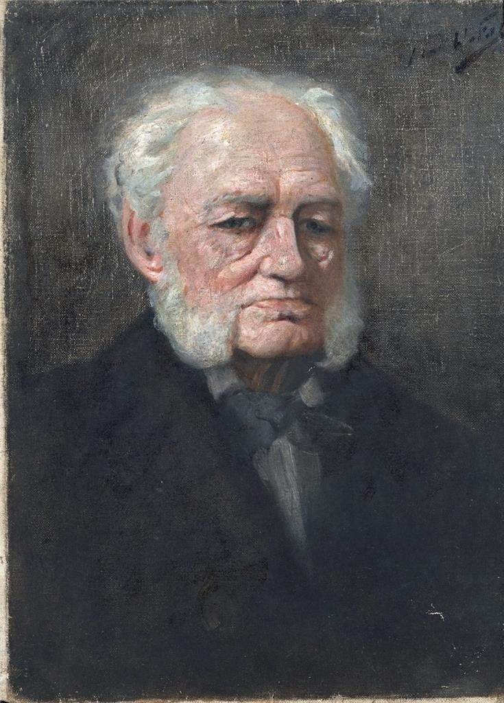 David Waterson - Oil Painting - Portrait Of John Lamb Brechin Scotland ...