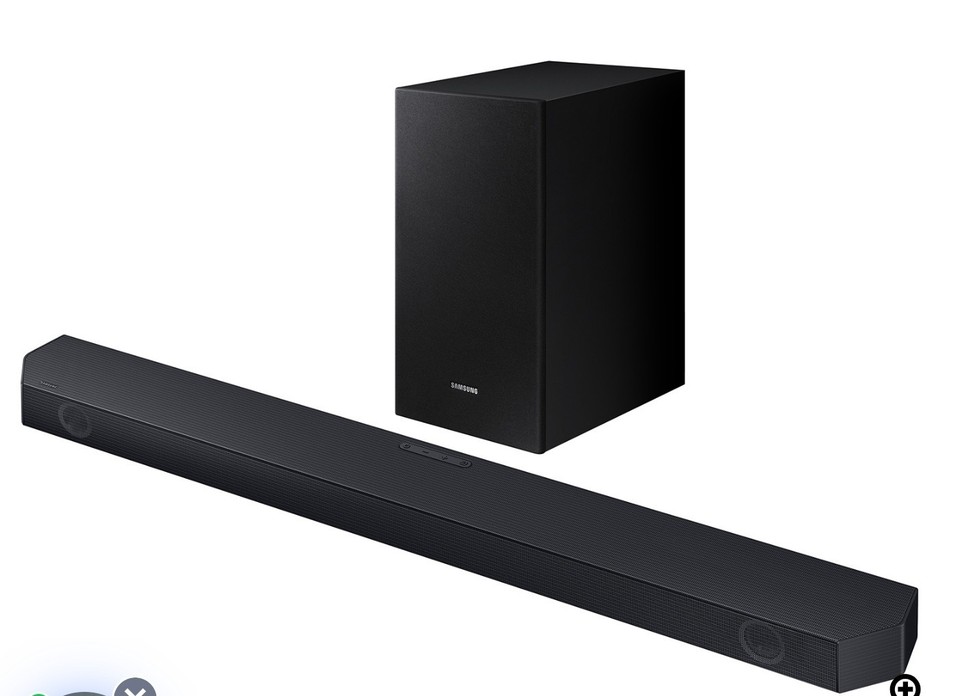 SAMSUNG Q-Series 3.1 ch. Dolby ATMOS Soundbar with Q-Symphony (HW-Q6CC ...