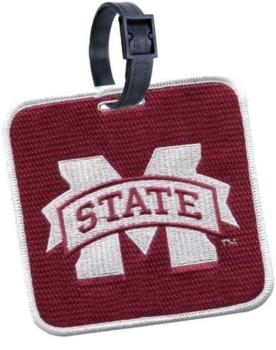 NCAA Mississippi State Bulldogs Bag Tag Golf Luggage Cruise Name Plate ...