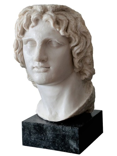 Alexander the Great Macedonian Bust Head - British Museum Replica ...