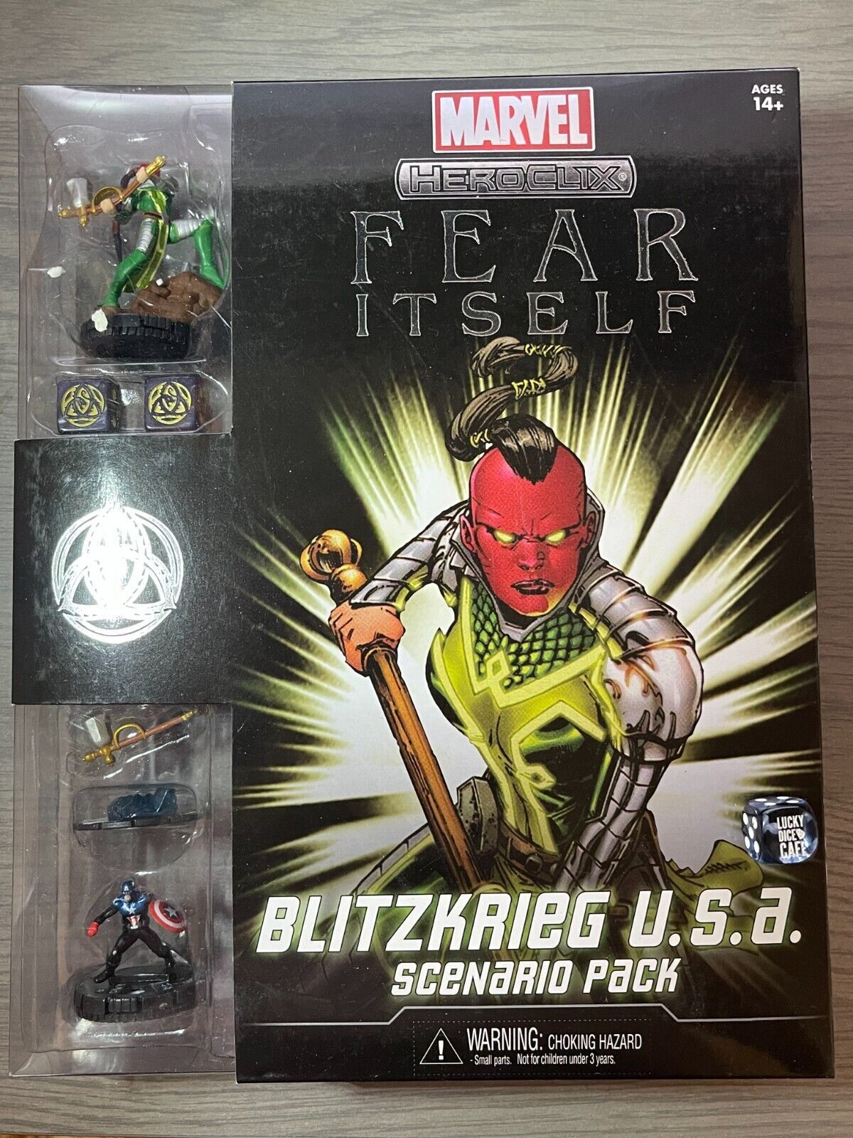 Marvel Heroclix Fear Itself Blitzkrieg U.S.A. Scenerio Pack NEW SEALED ...