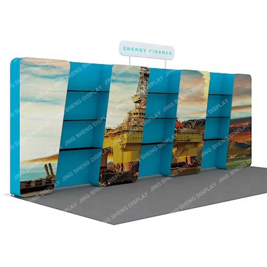 Booth Display Backdrops InstaHibit Portable 10X8Ft Tradeshow Booth