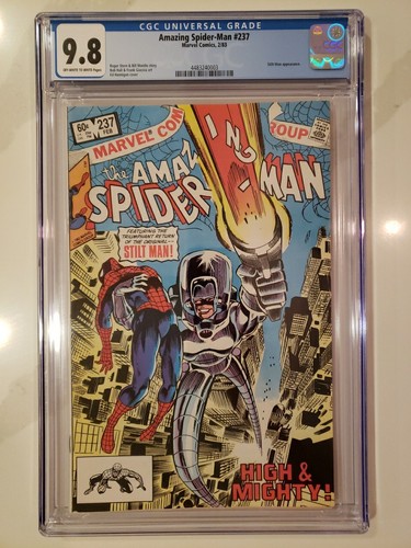 Amazing Spider-Man 237 Ow/w Pages CGC 9.8 Marvel Comics 1983 | eBay