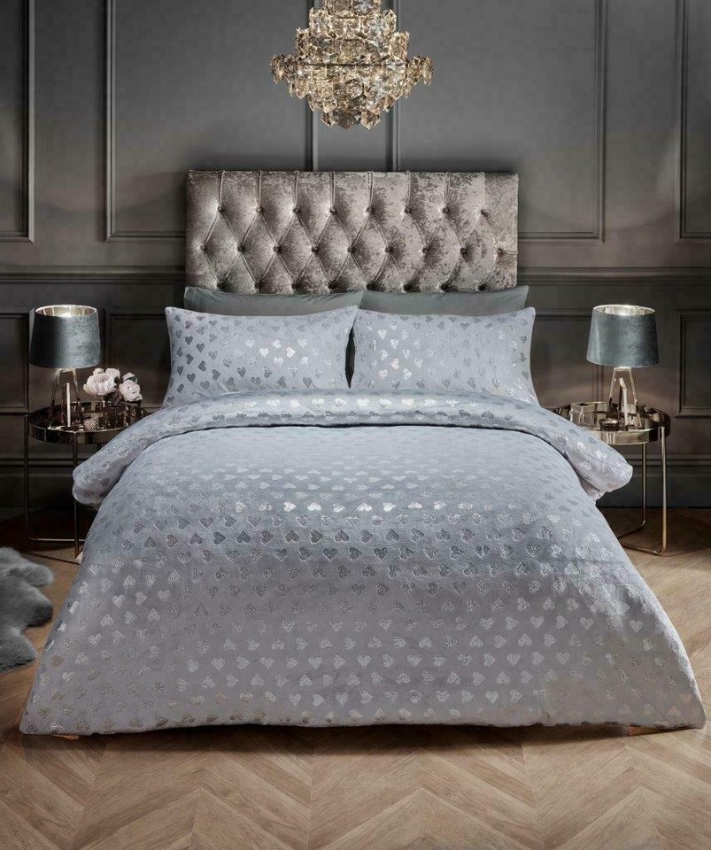 Teddy Fleece Hug & Snug Duvet Cover Set Thermal Cosy Warm Quilt Bedding ...