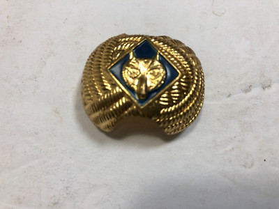 Boy Cub Scout Wolf Neckerchief Scarf Neck Tie Bolo Slide Holder~1960S ...