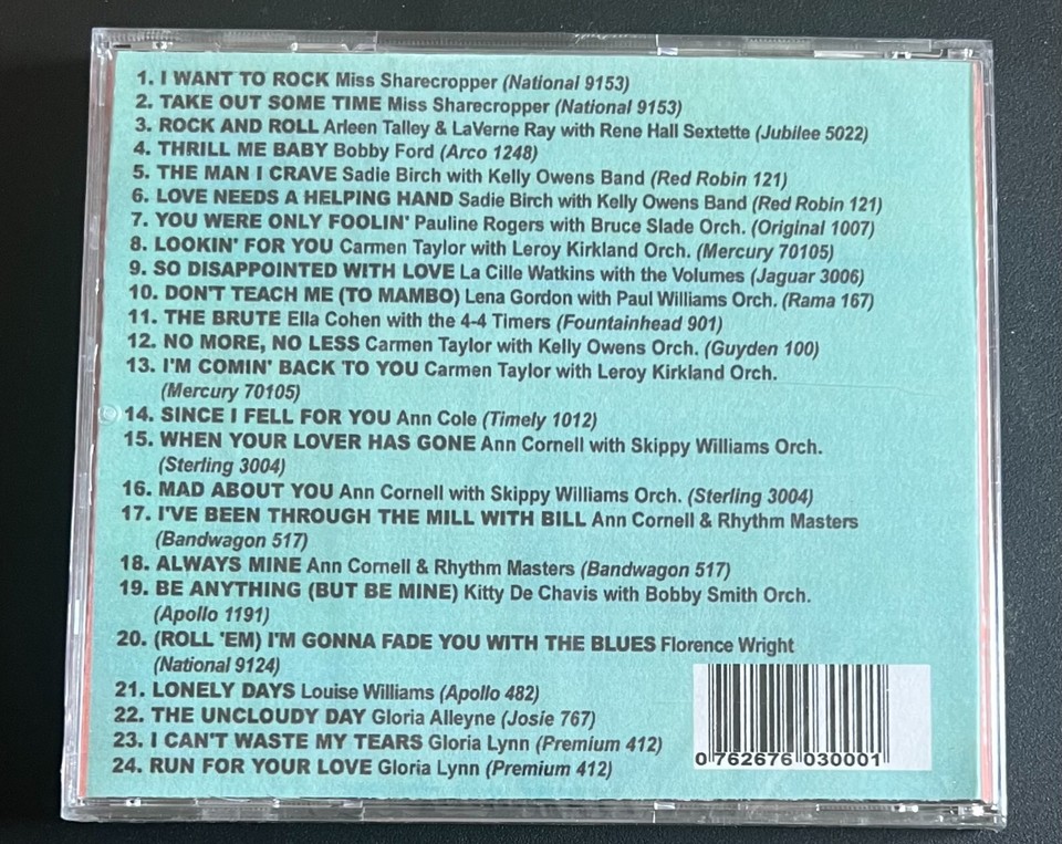 NEW YORK DIVAS - VOL 2 1947-1957 R&B IN THE APPLE - CD BRAND NEW | eBay