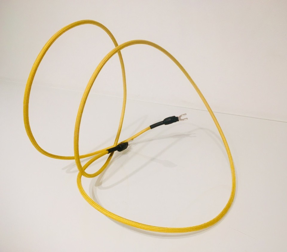 Audiophile Turntable Phono Ground Wire 18AWG w/Spade Connectors (Colors ...