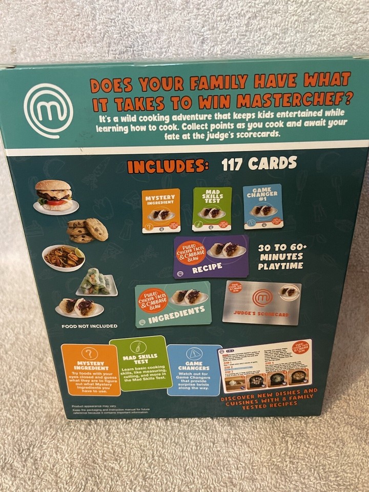 Master Chef Family Cooking Game Bite-Sized Edition Brand New | eBay