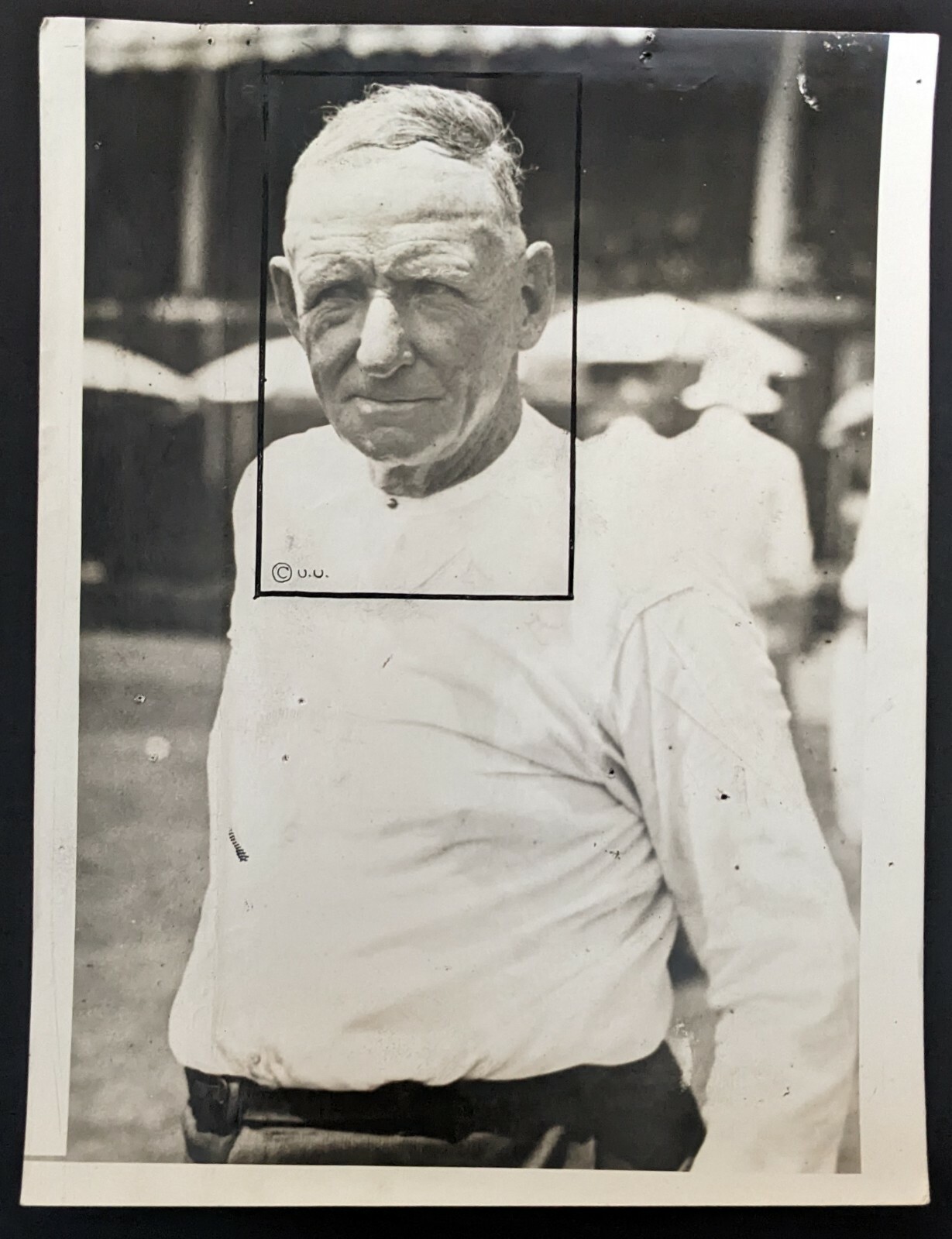 1922 Type 1 Press Photo Hall of Famer Adrian Cap Anson Baseball Vintage ...