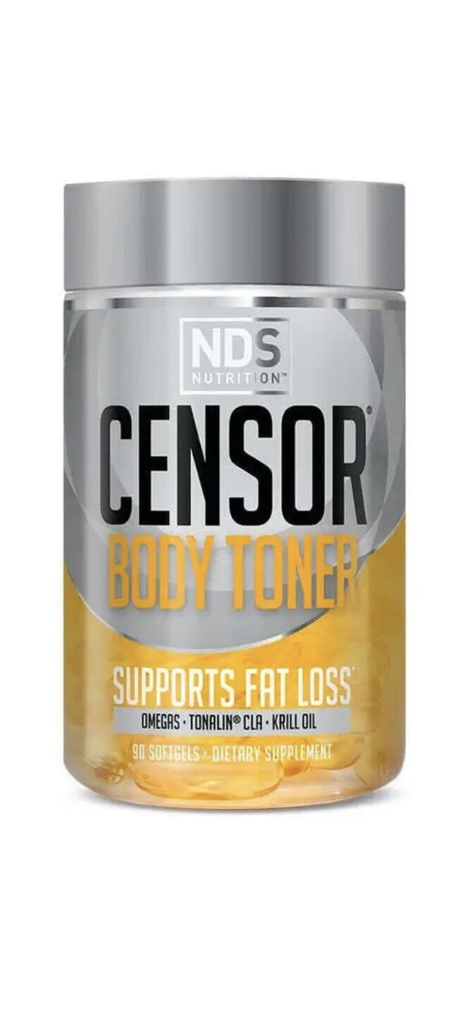 NDS Nutrition Censor Body Toner Tonalin CLA Krill Oil 90 Count Take W ...