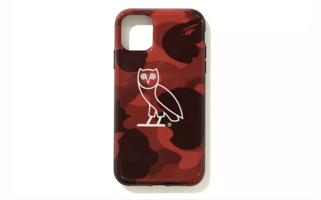 LIMITED Red Iphone 11 Pro Bape x Ovo Phone Case FW20 | eBay