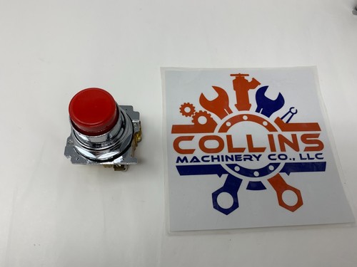 Eaton Cutler-Hammer 10250T/91000T Red Pushbutton Operator Switch 120V ...