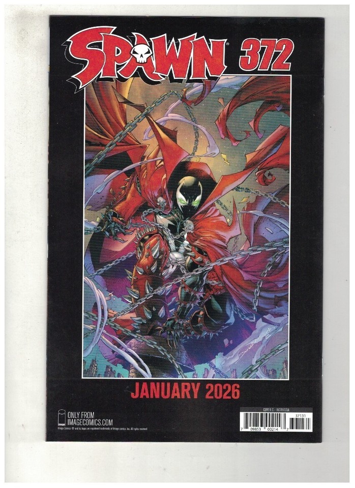 SPAWN #371 - DANNY INGRASSIA VARIANT COVER C - IMAGE COMICS/2025 | eBay