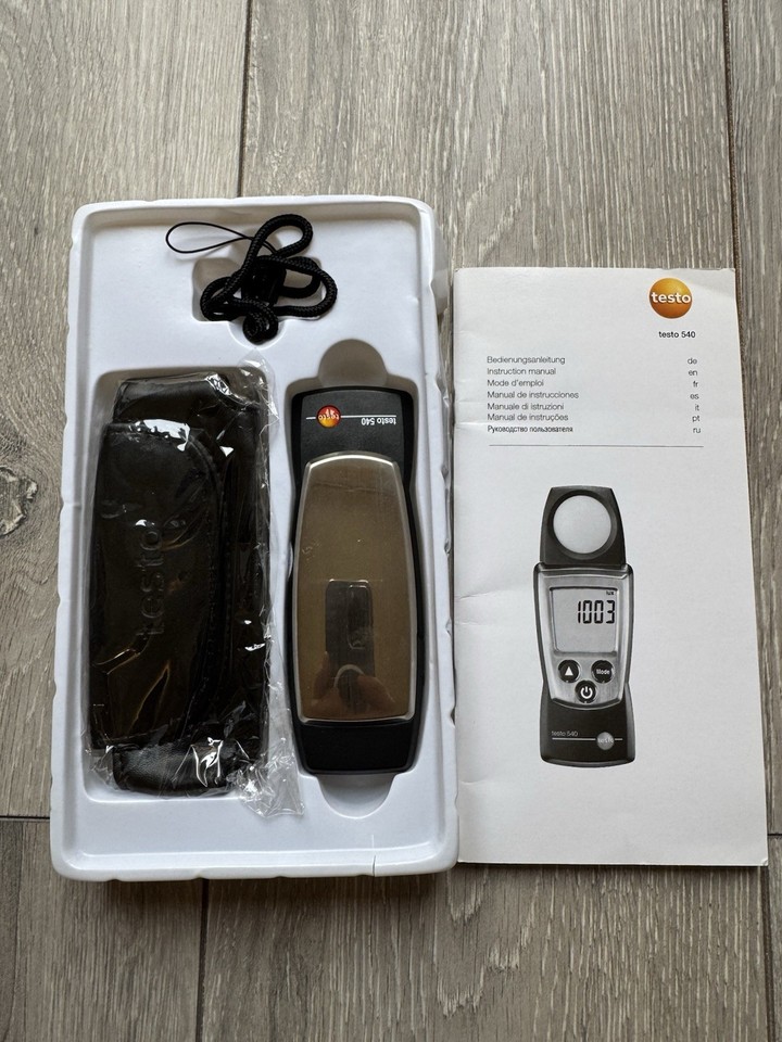 Testo 540 Manual Pocket Lux Meter | eBay UK