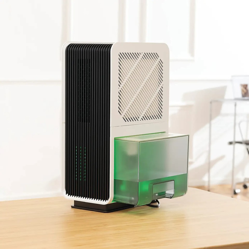 Daewoo 3.2L Dehumidifier & Air Purifier HEPA Filter, Night Mode, Auto ...