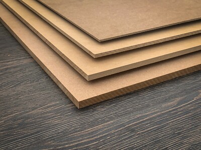 A3 A4 A5 MDF sheets / boards various thicknesses. We can cut to size ...