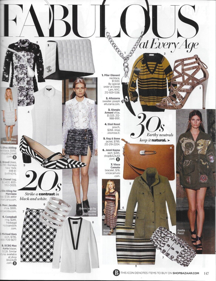 Harper's Bazaar Magazine Jennifer Lopez Fashion Preview Athena ...