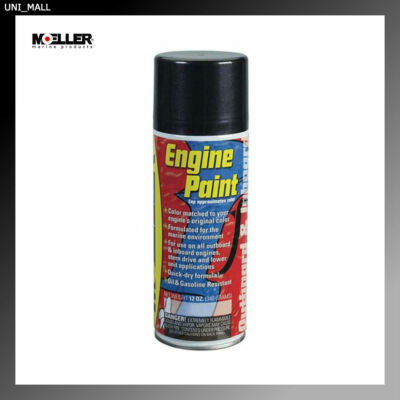 Moeller Marine 025814 Motor Paint For Yamaha Blue Grey Gray Outboard ...