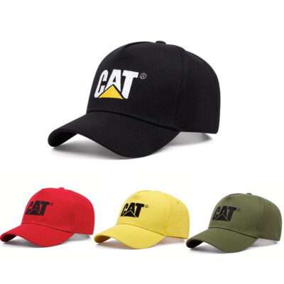 CAT Equipment cotton CLASSIC Trucker Twill Diesel Safety Snapback Cap ...