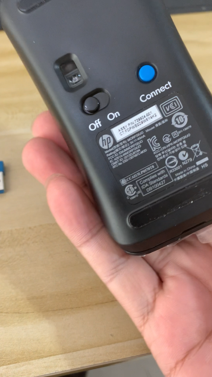HP Wireless Mouse SM2061 MORFGIUO PN: 729924-001 | eBay