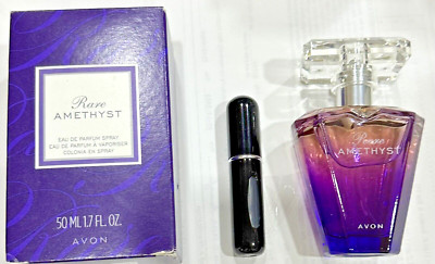 Avon Rare Amethyst Perfume 1.7 oz | FREE Travel Spray | eBay