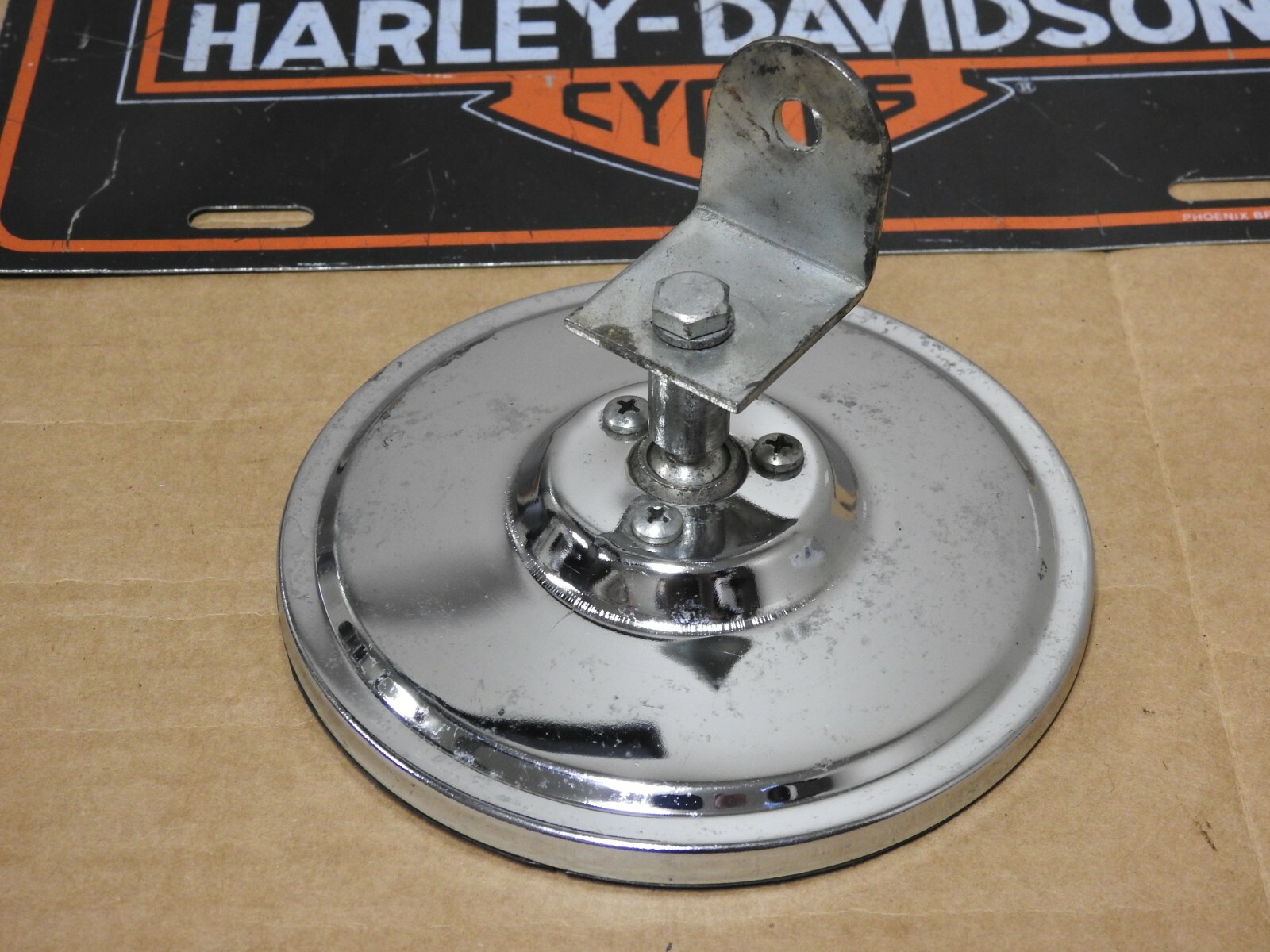 Vintage Harley Flathead Knucklehead Panhead Mirror 5" | eBay