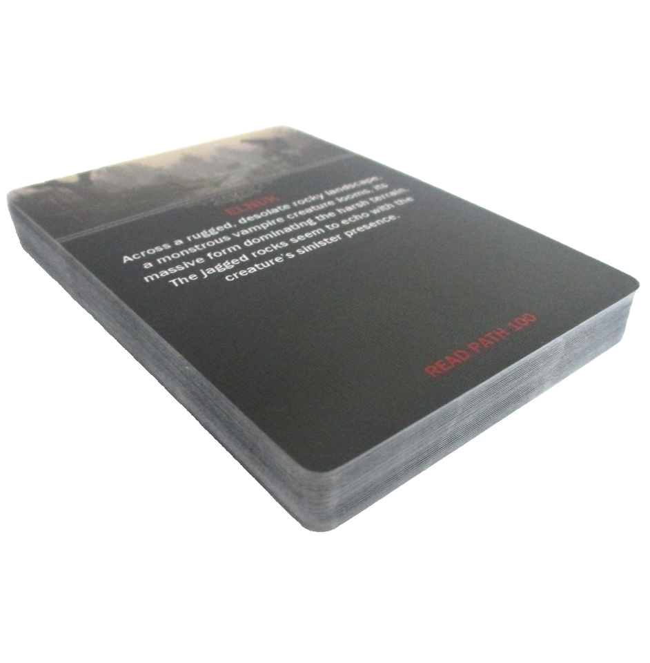 THE ORDER OF VAMPIRE HUNTERS: Ancient Blood Spikes And Fangs PATH CARDS ...