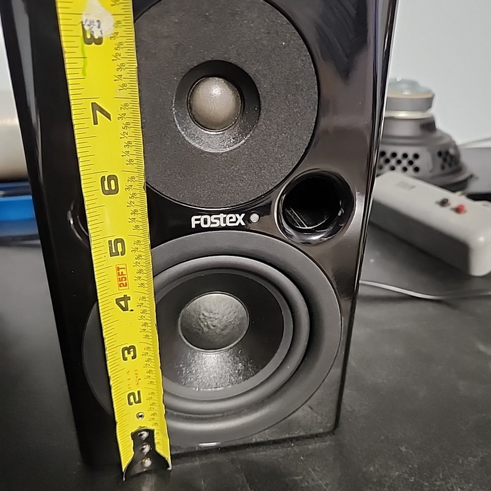 Fostex PM Series PM0.4n Professional Studio Monitor- Pair- BLACK-TESTED ...