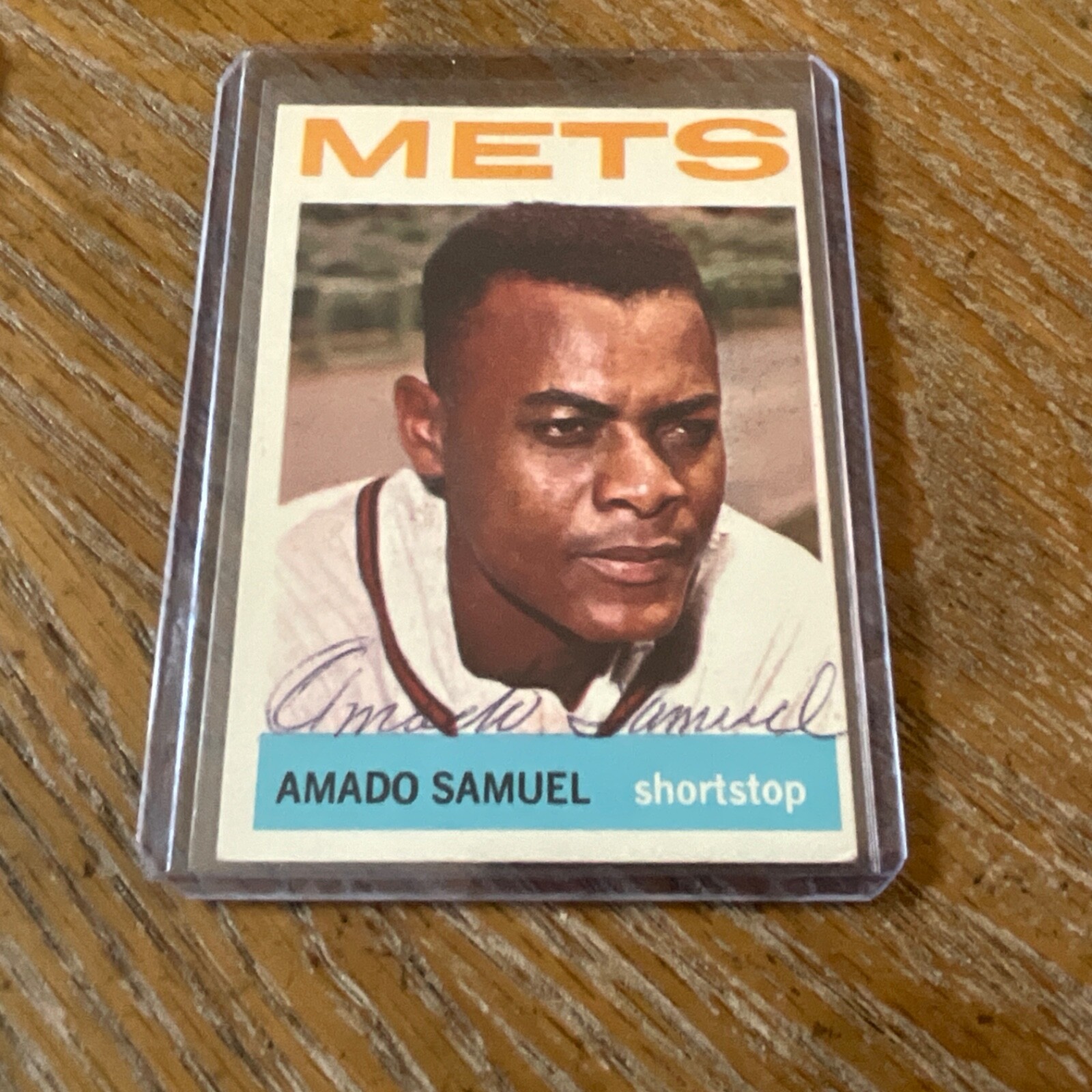 autographed 1964 Topps AMADO SAMUEL. #D-1 | eBay