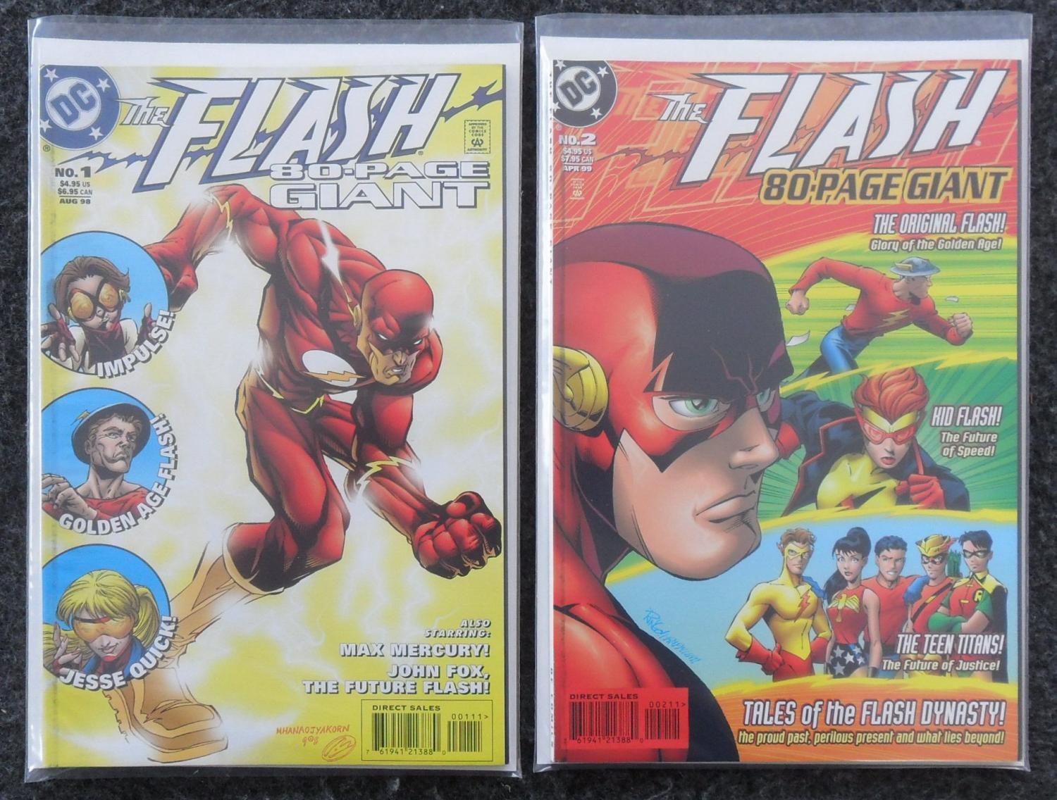 The Flash 80-Page Giant Nr. 1+2 (1998) - DC Comics USA - Z. 2 | eBay.de