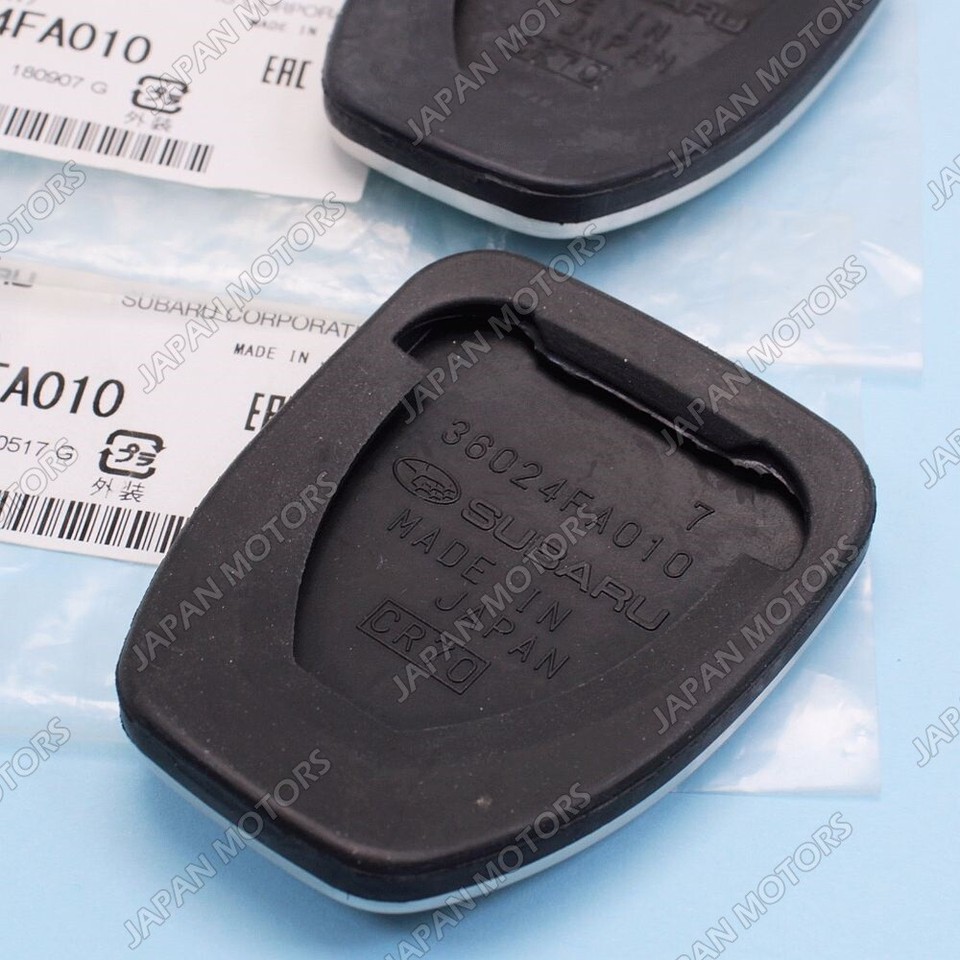 Genuine Subaru Clutch & Brake Pedal Pads MT Impreza WRX STi Legacy ...