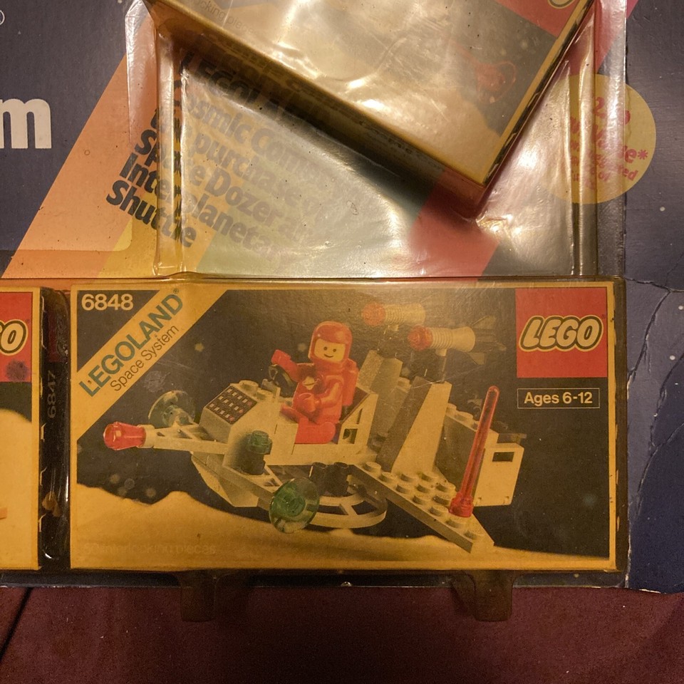 KE Lego Legoland Space System 1969 New in Sealed Box 6825 6847 6848 ...
