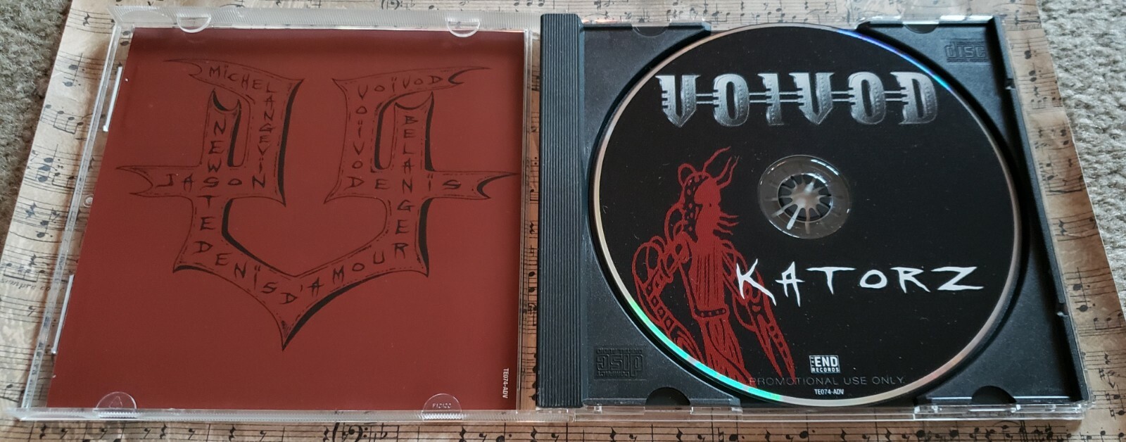 Voivod - Katorz CD 2006 Pre-Owned Excellent Condition PROMO | eBay