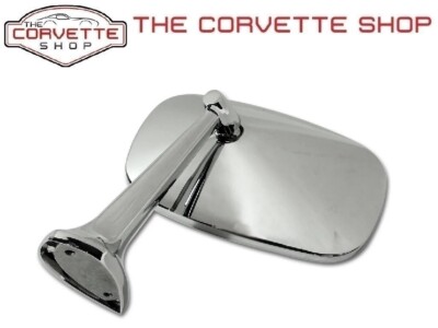 C3 Corvette Outside Mirrors Right Passenger w/ Mounting Hardware 1975 ...