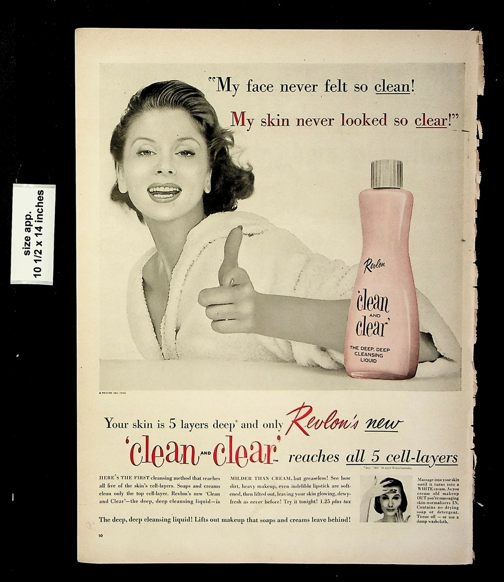 Clean And Clear Print Ad